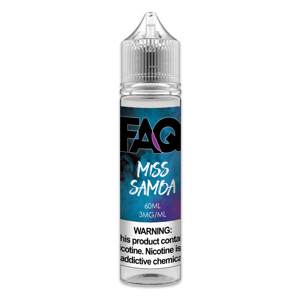 FAQ Miss Samoa Max VG 60mL E-Liquid – Apolloecigs.com